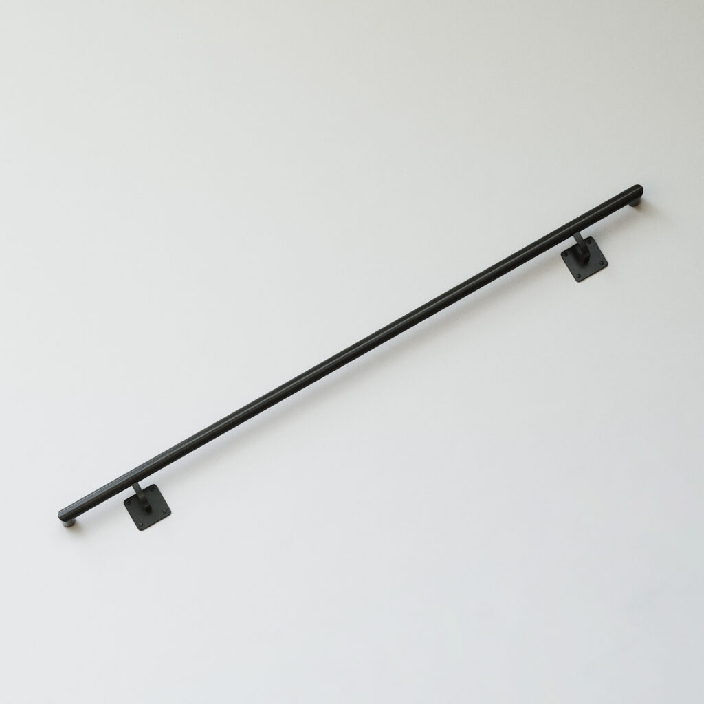Modern Round Stair Handrail | StairHandrail.com