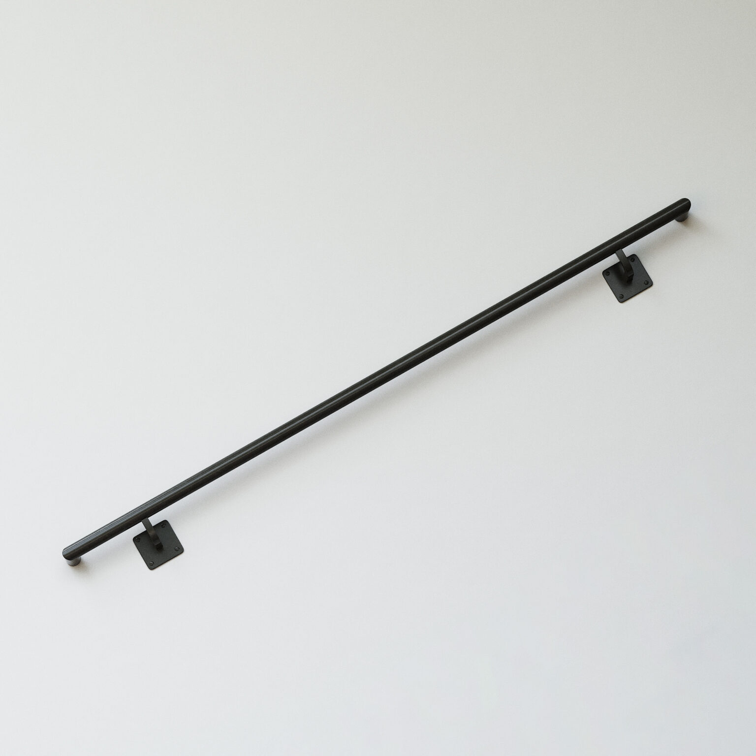 Modern Round Stair Handrail | StairHandrail.com