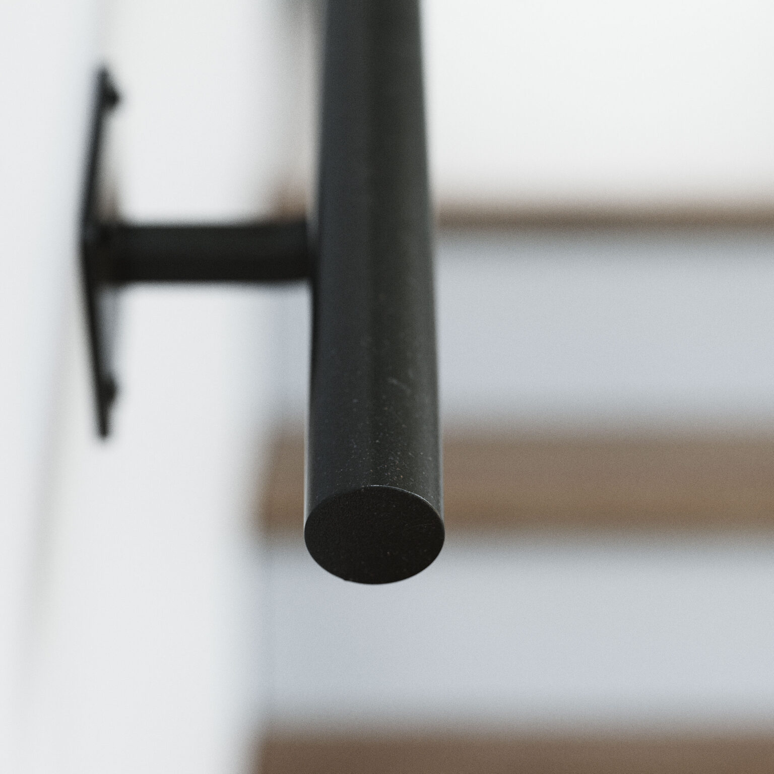 Stair Railing, Modern Black Metal Handrail | StairHandrail.com