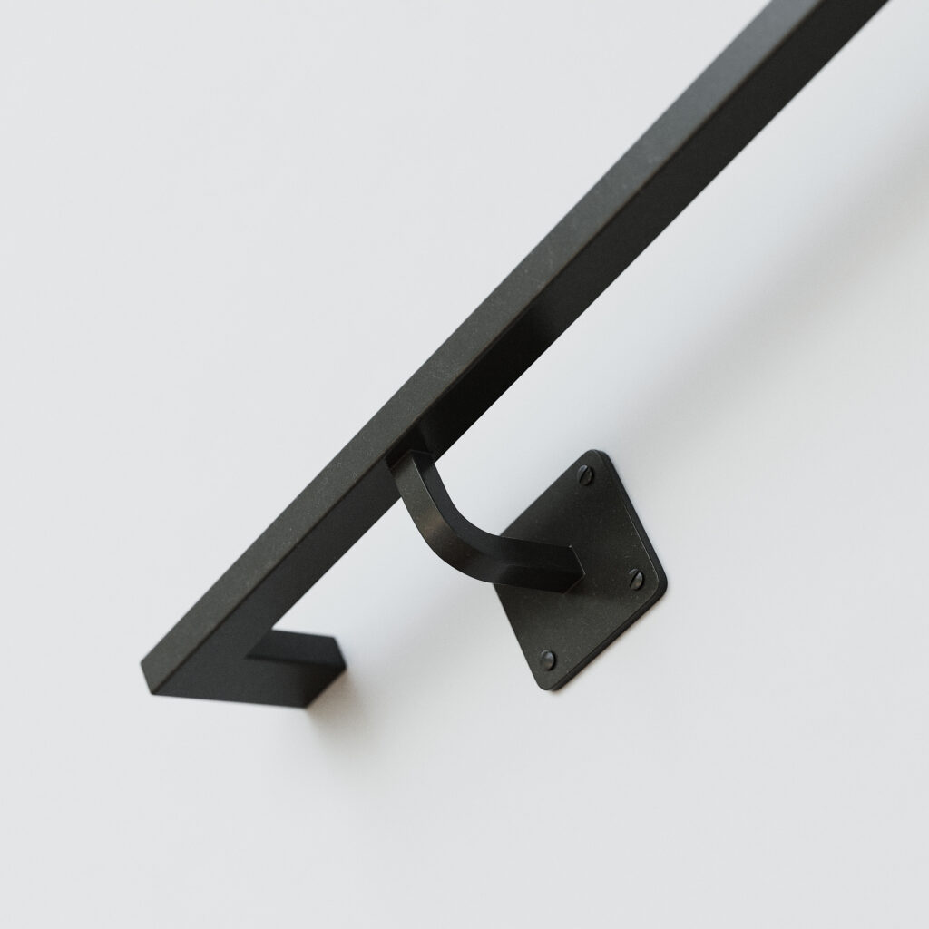 Modern Rectangular Stair Handrail