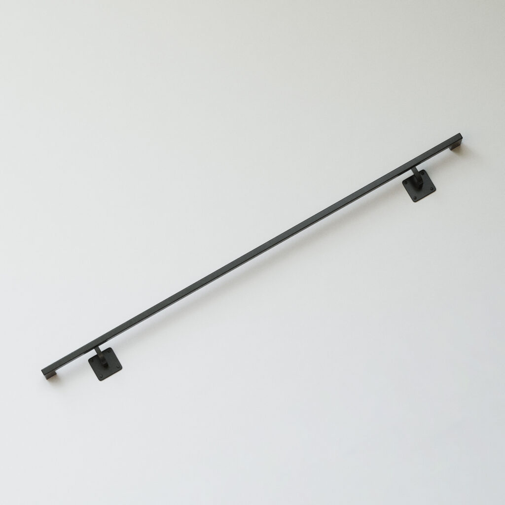 Modern Rectangular Stair Handrail