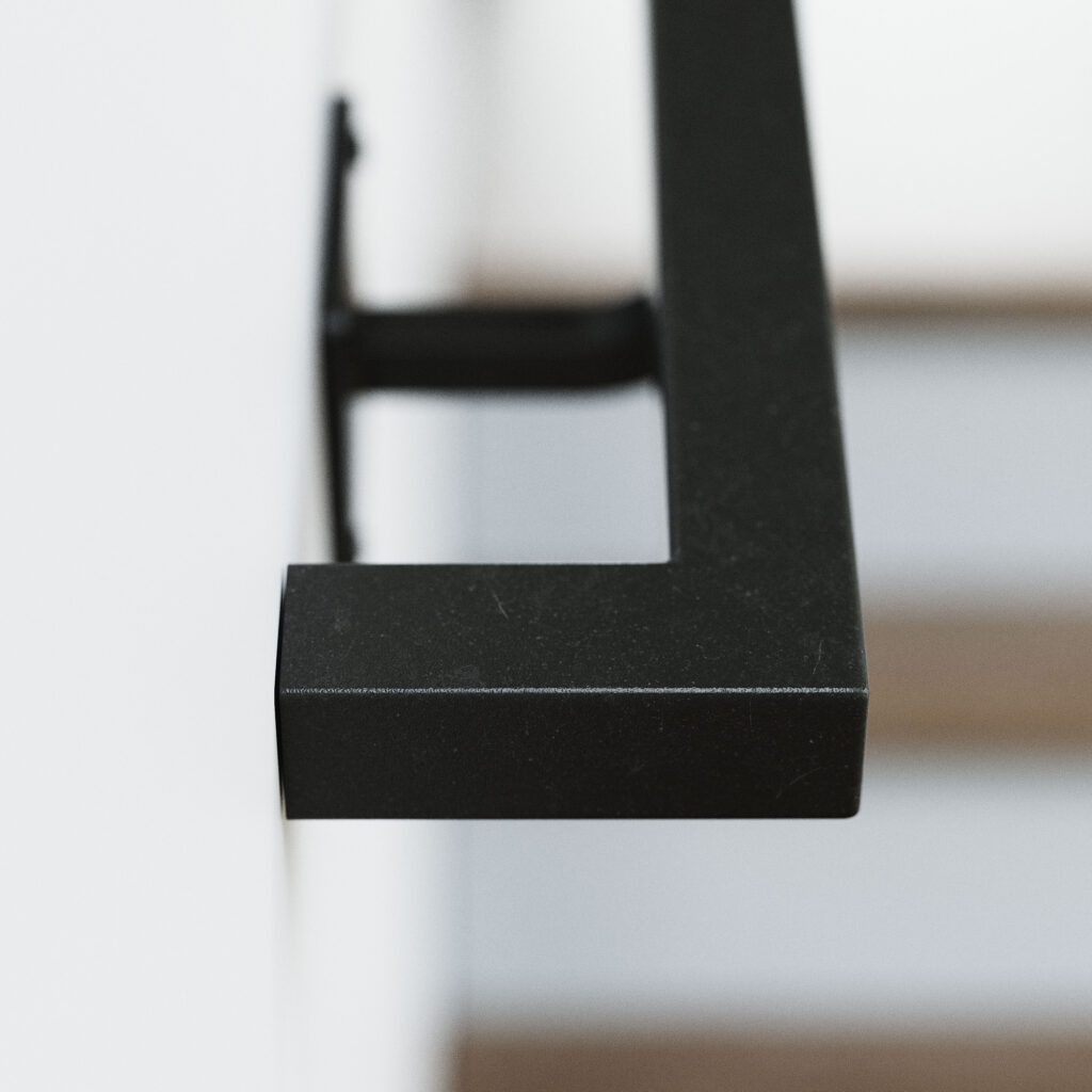 Metal Square Stair Handrail | StairHandrail.com